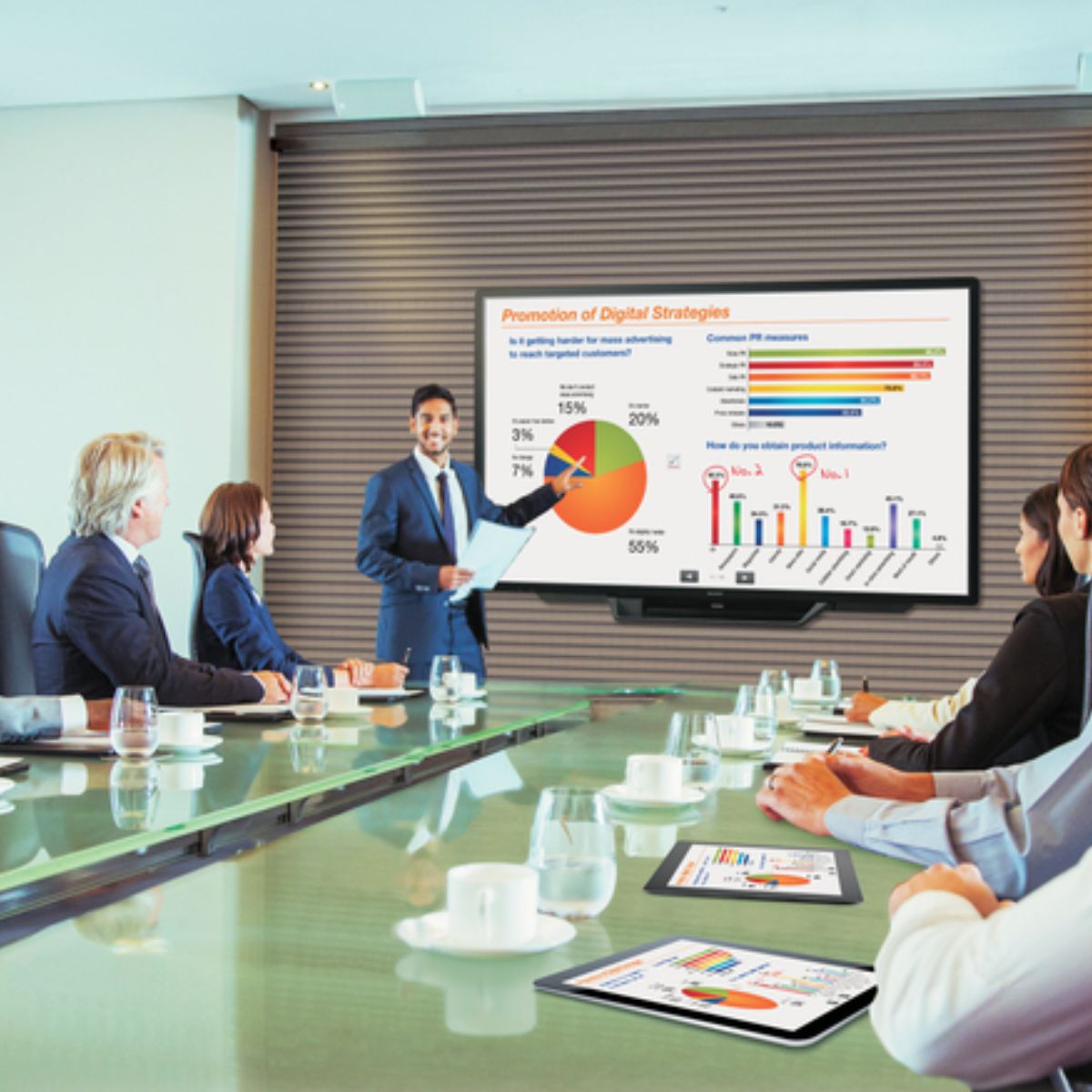 Refurbished Sharp Big Pad PN-80TC3 touchscreen monitor - 80 inch - Odys